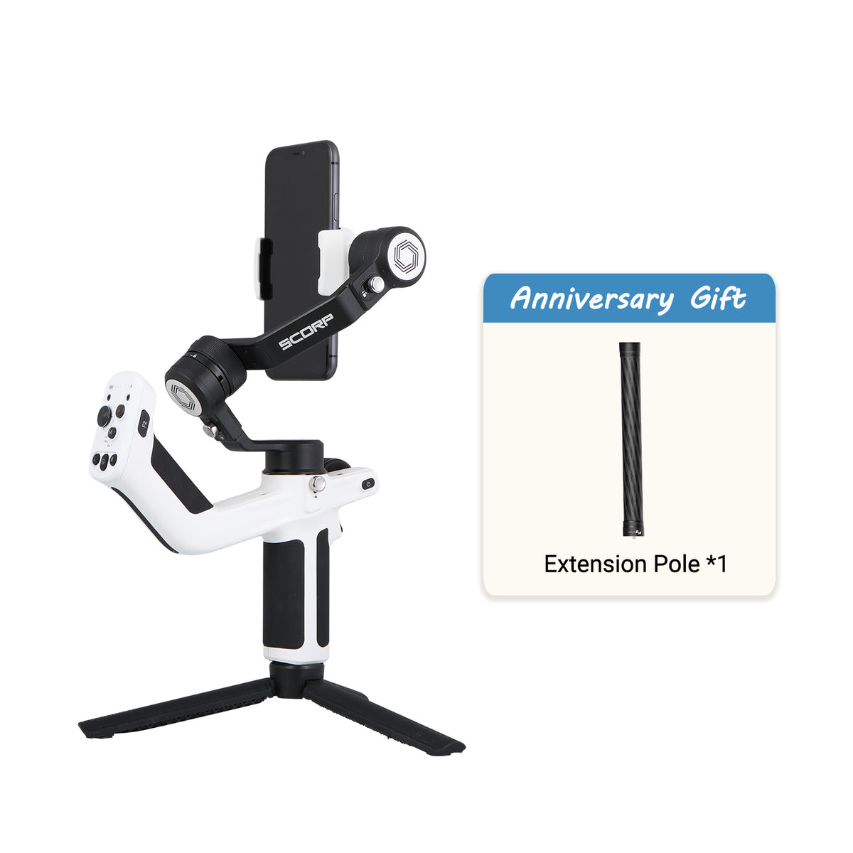 Feiyu SCORP-Mini P | 520g Payload PRO Phone Gimbal – FeiyuTech