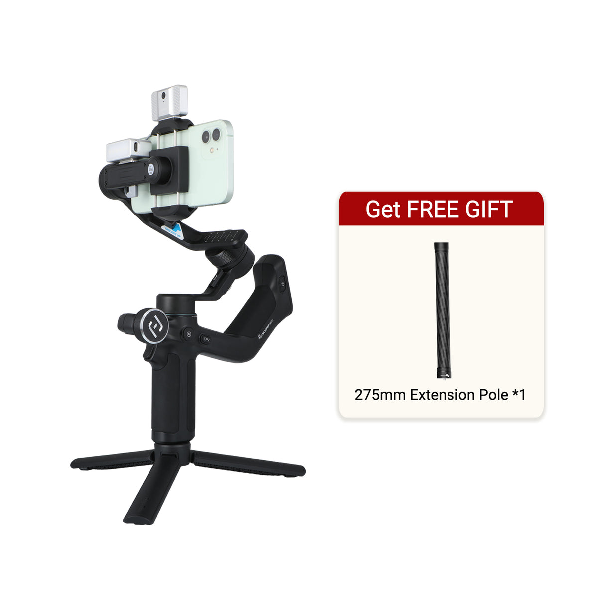 Feiyu SCORP-Mini P | 520g Payload PRO Phone Gimbal – FeiyuTech