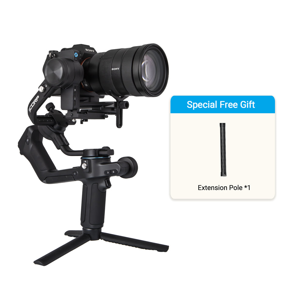 Feiyu SCORP 2 | Camera Gimbal Stabilizer with AI Tracker – FeiyuTech