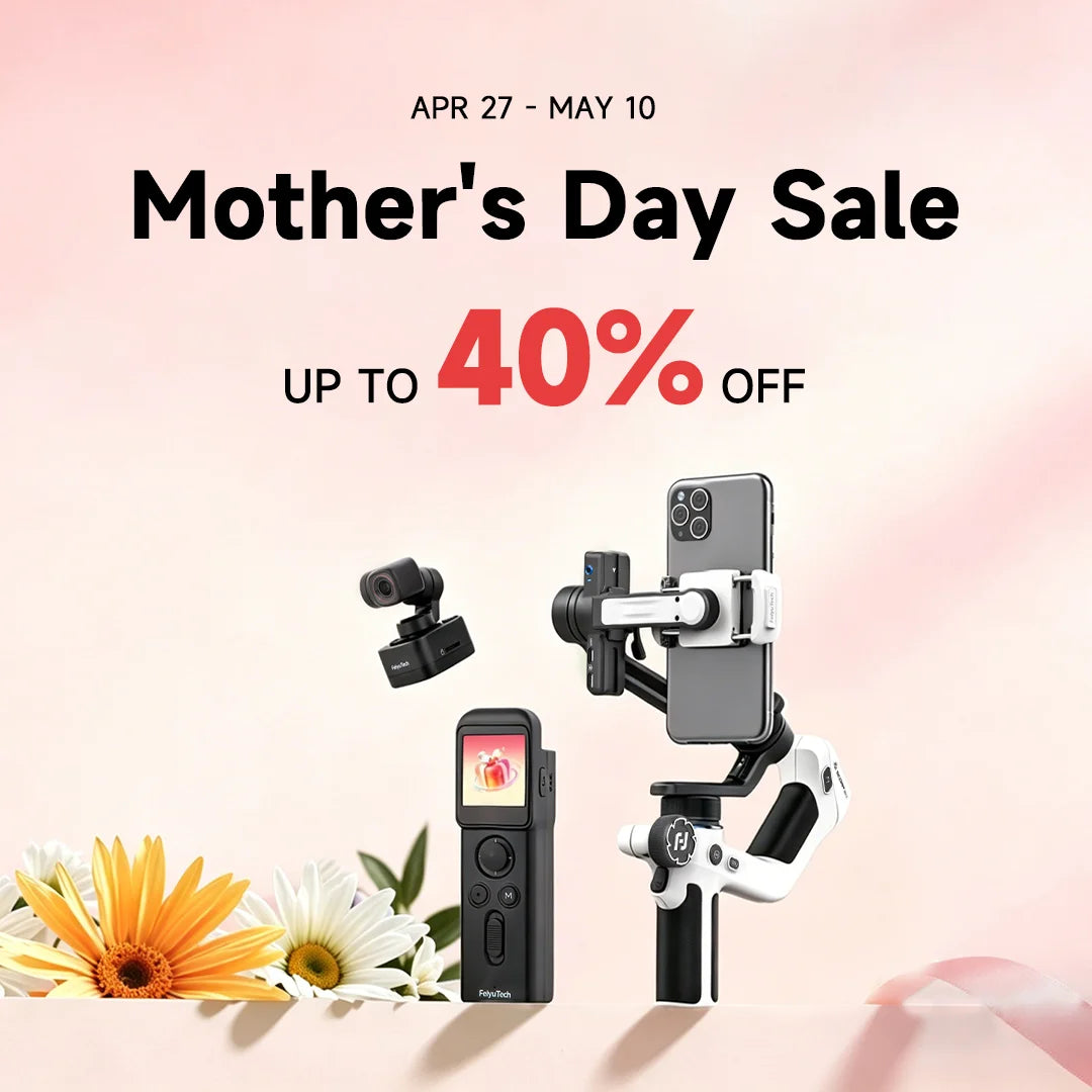 FeiyuTech Äitienpäivälahjaopas | Jopa 40 % alennus