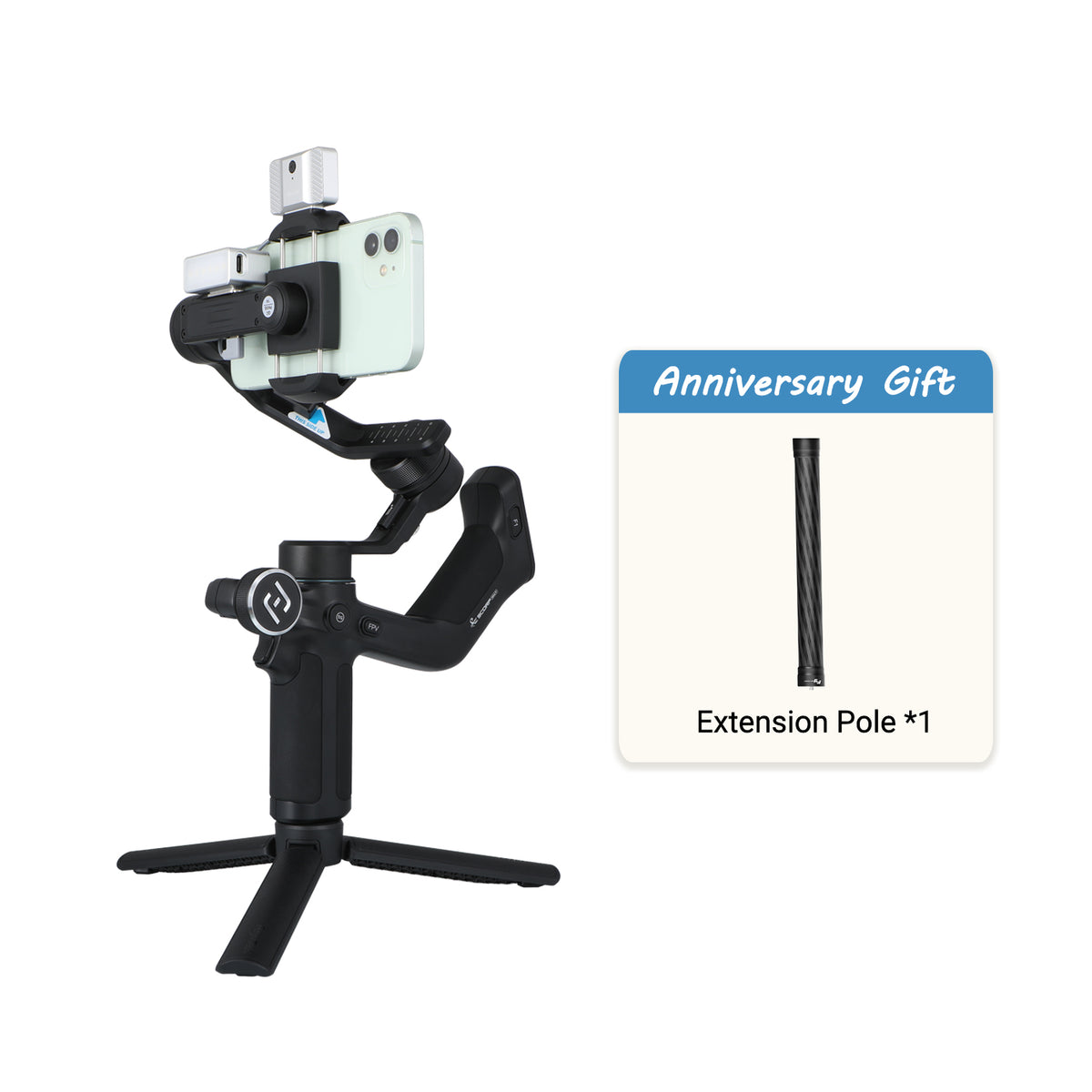 Feiyu SCORP-Mini P | 520g Payload PRO Phone Gimbal – FeiyuTech